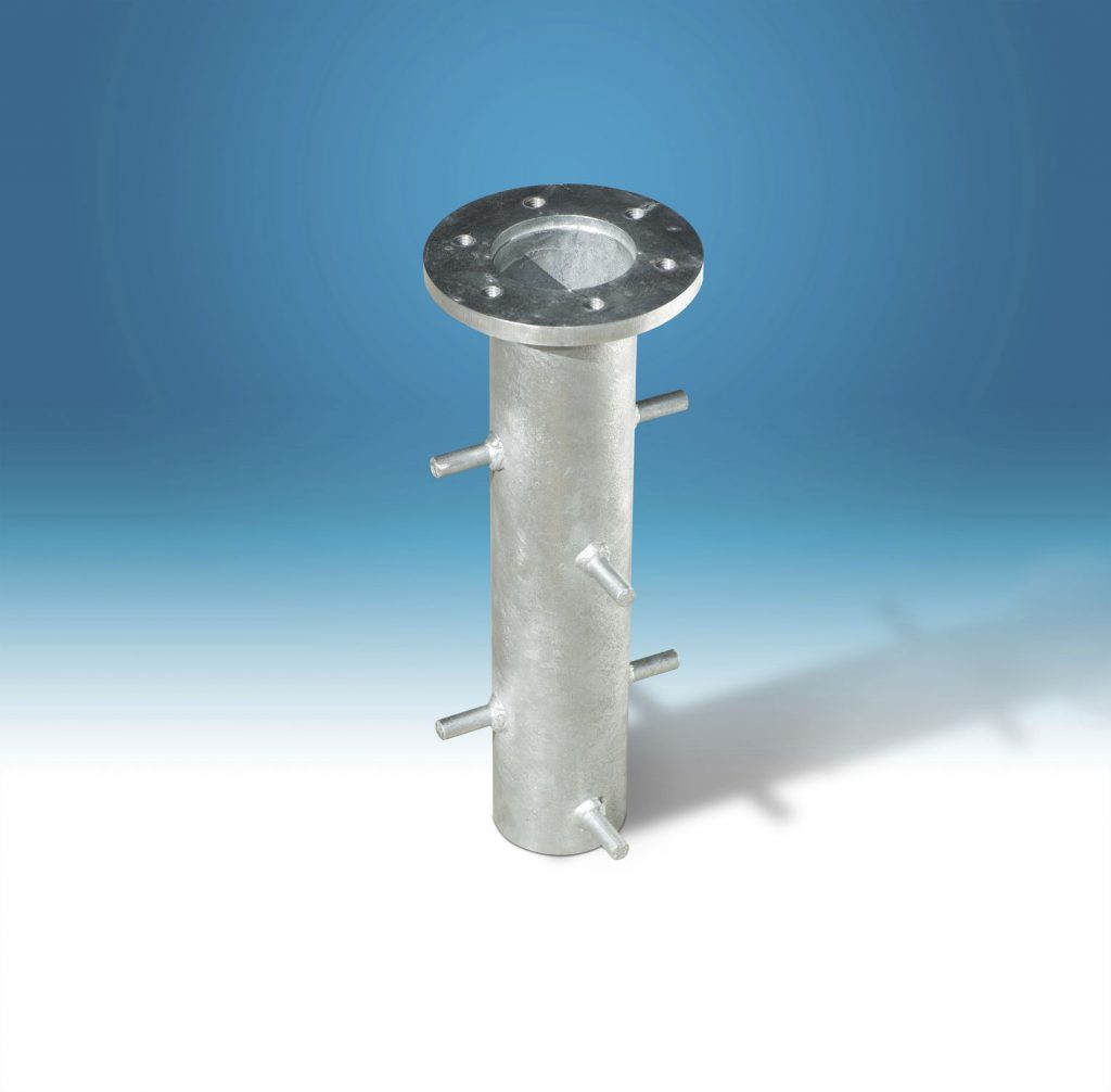 Vortex Inground Base Extended 1200MM - Rain and Shade Solutions