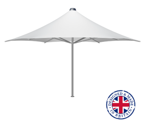 Vortex 4m Hexagonal Storm Parasol - Rain and Shade Solutions
